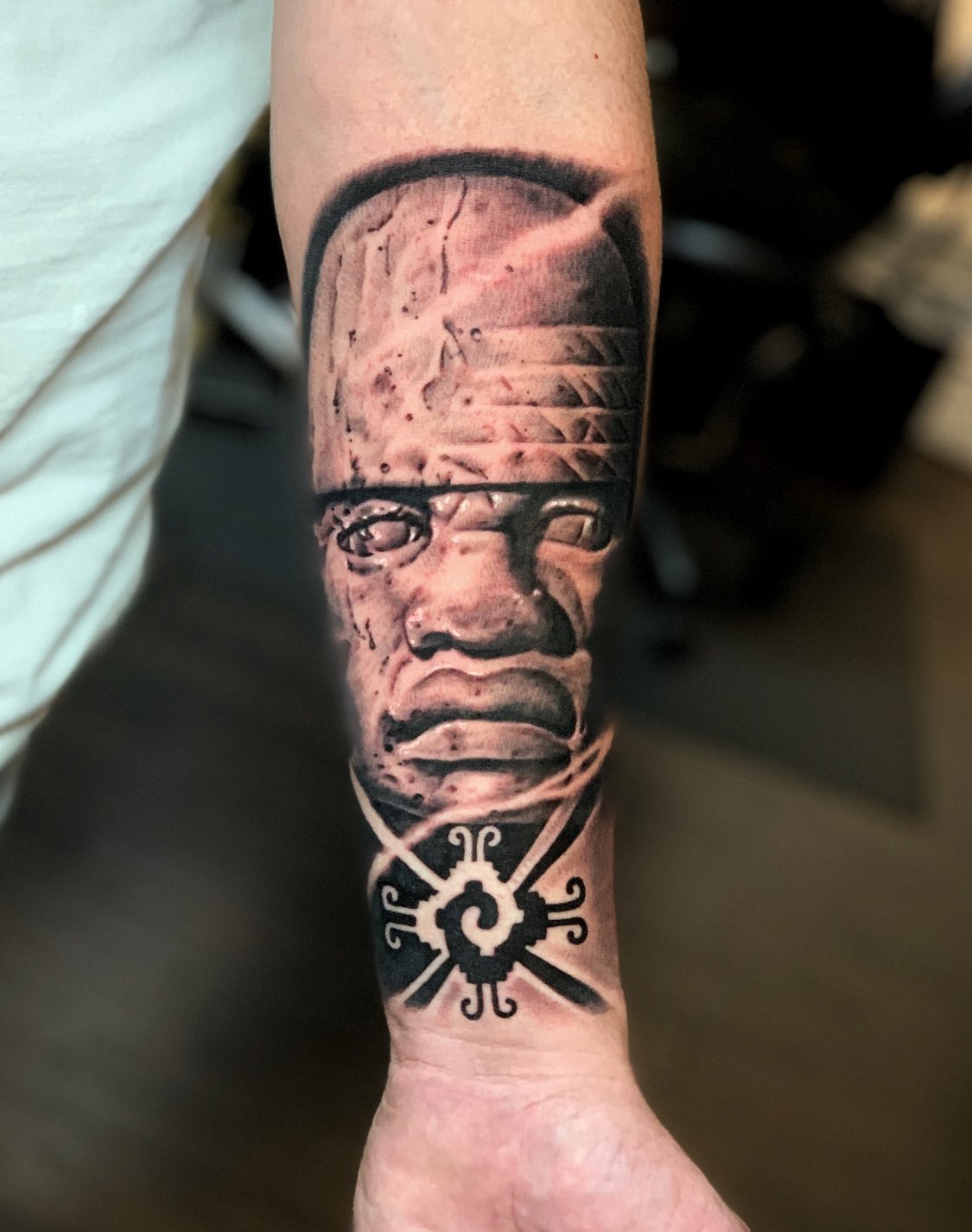 Aztec Olmec Tattoos