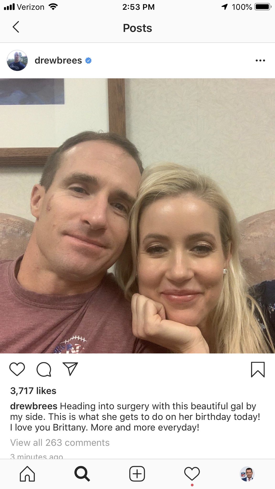 Drew Brees Scar Before And After