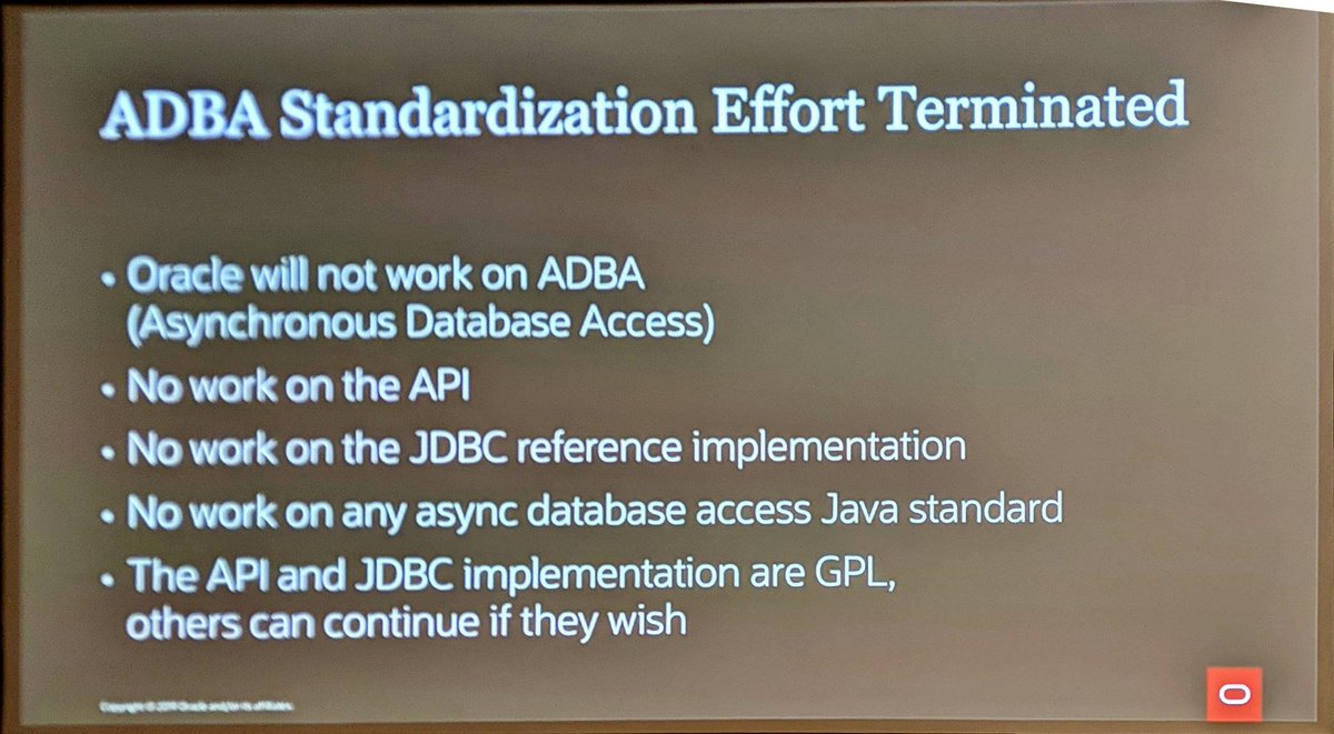 Oracle Code One 2019 #c1jp #kani1 #kaki1 (14ページ目) - Togetter