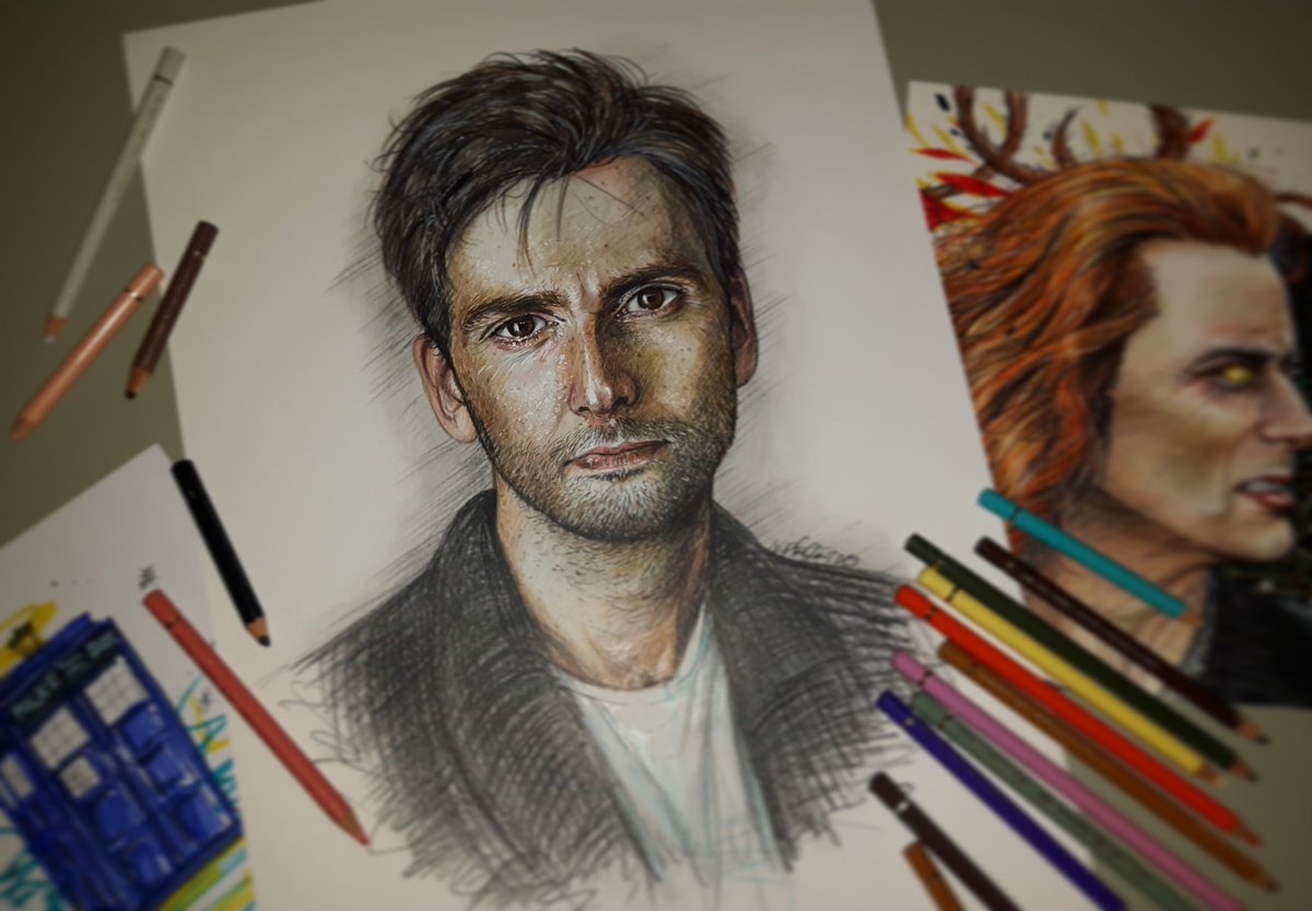 David Tennant Drawings