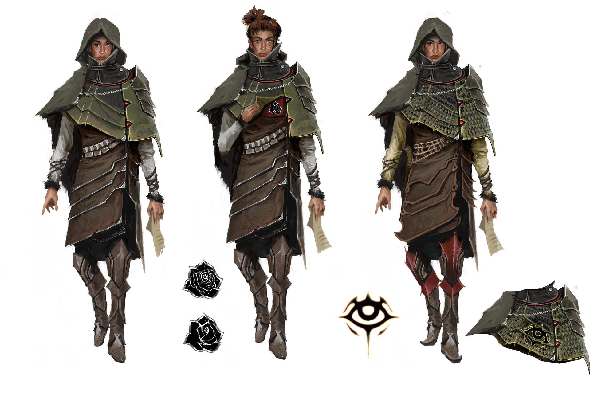 Fantasy Light Armor Concept