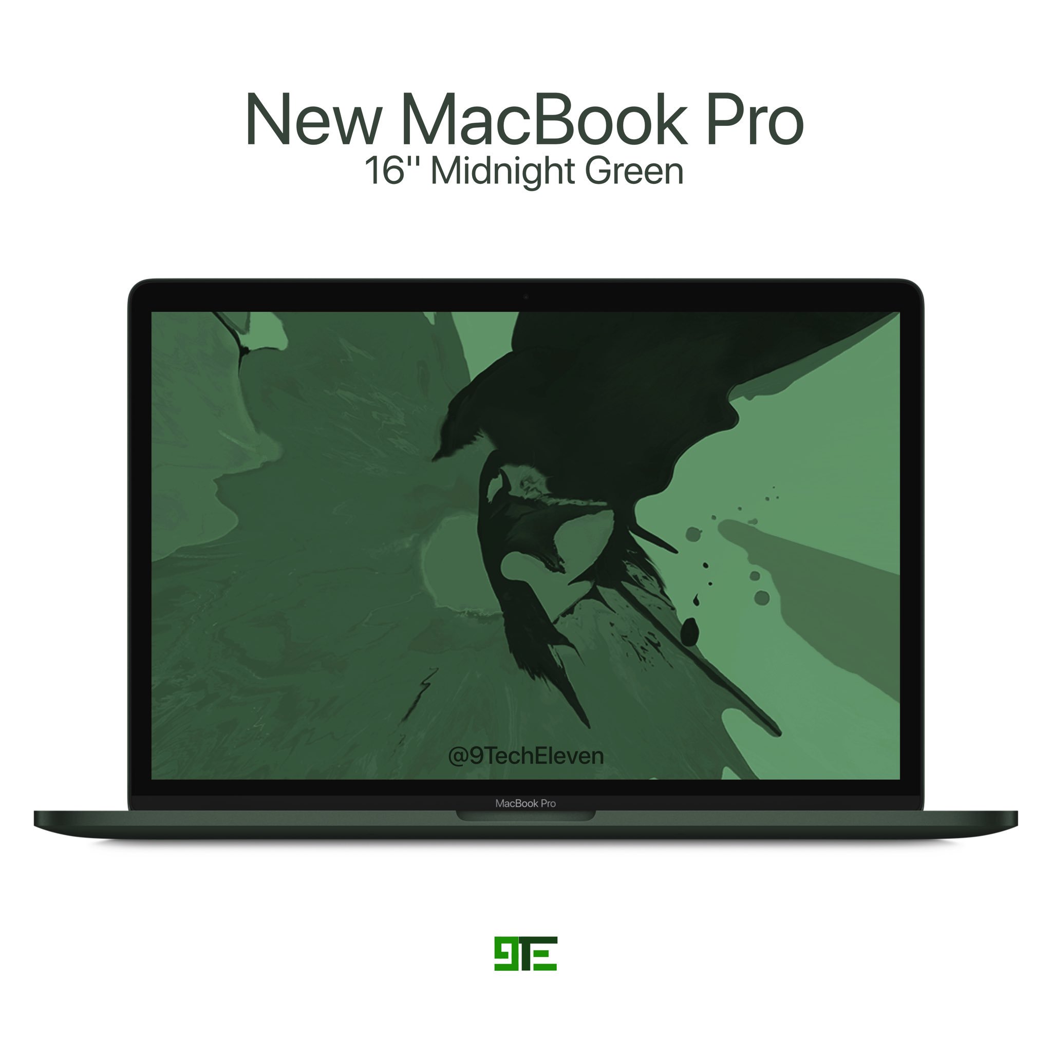 Apple Laptop Green