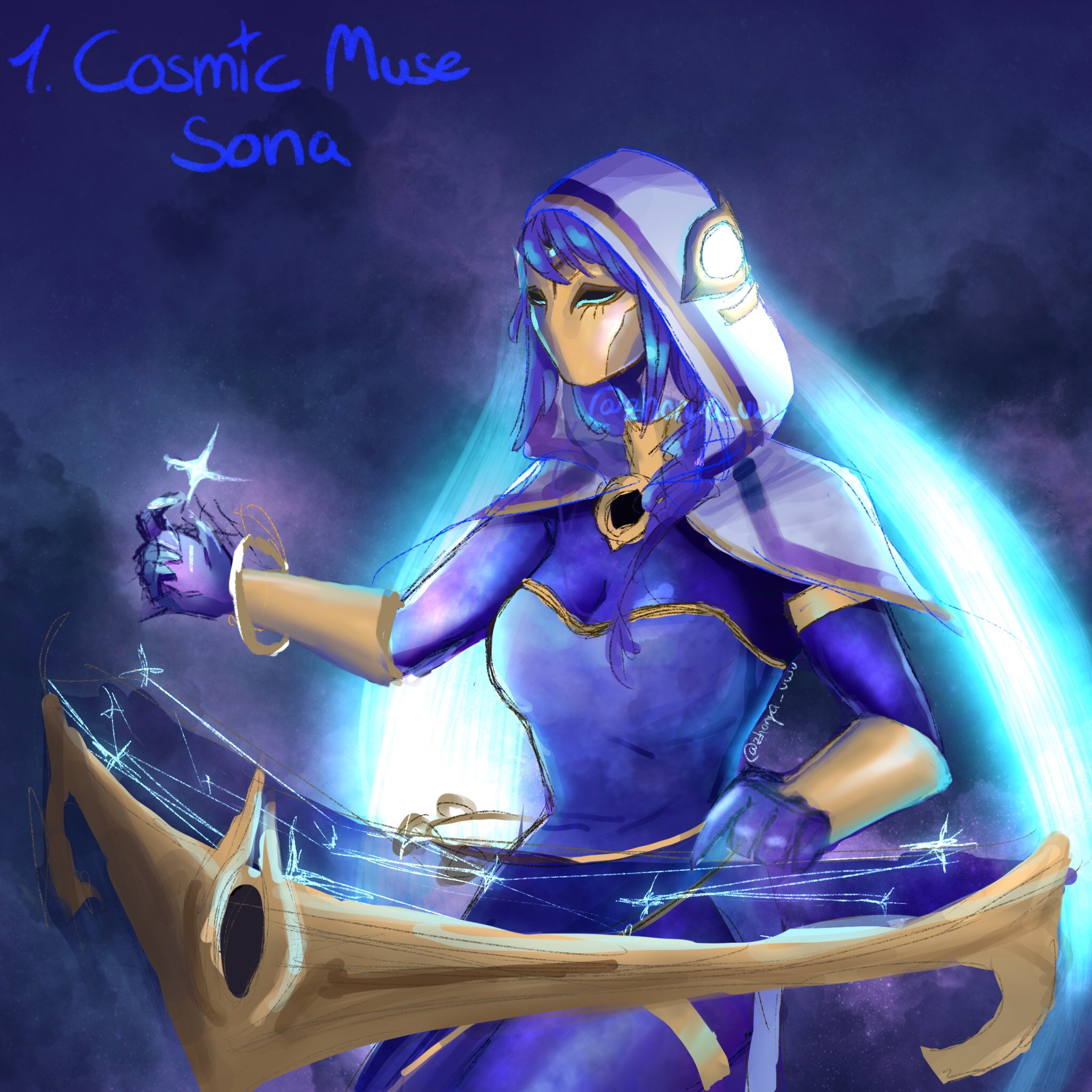 Muse Sona Cosplay League Of Legends Muse Sona Stylish White Dress