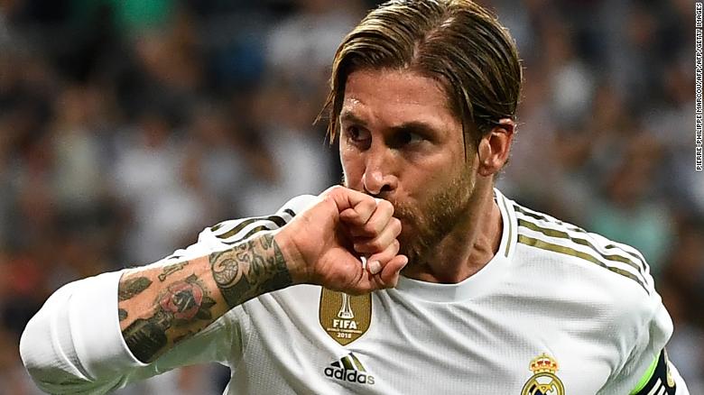 Sergio Ramos Hairstyle Side