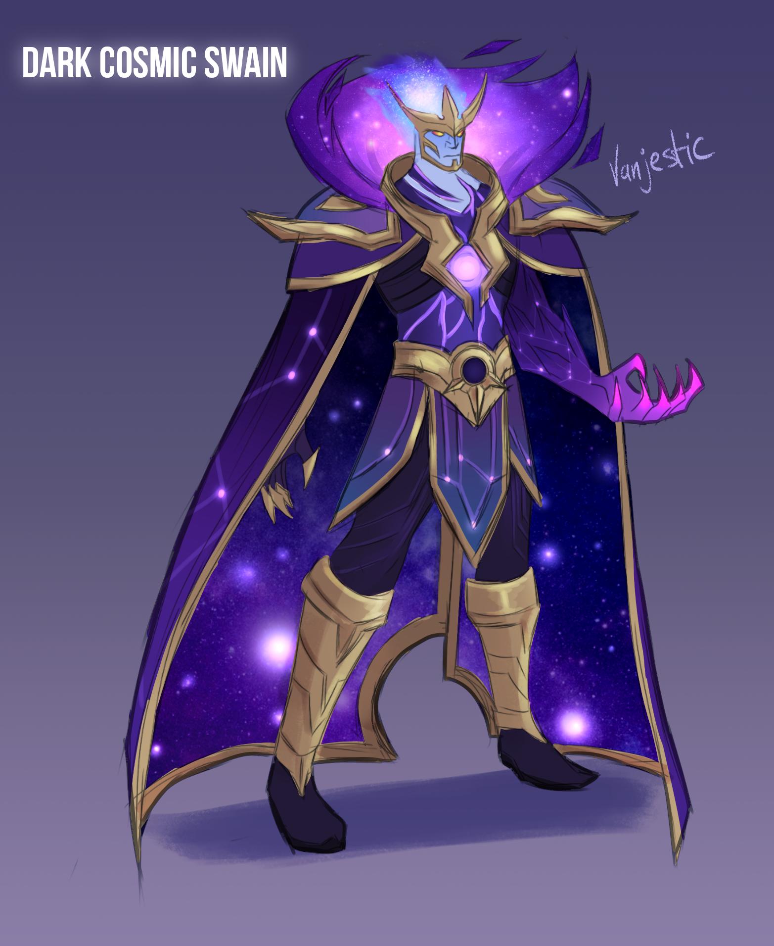 Swain League Of Legends Fan Art