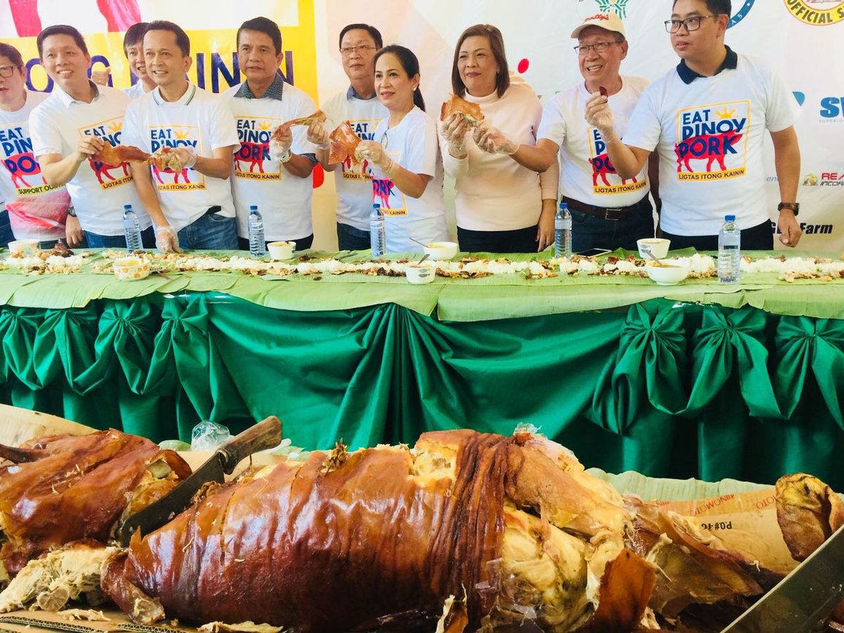 A Boodle fight was conducted in Batangas City headed by officials from ...