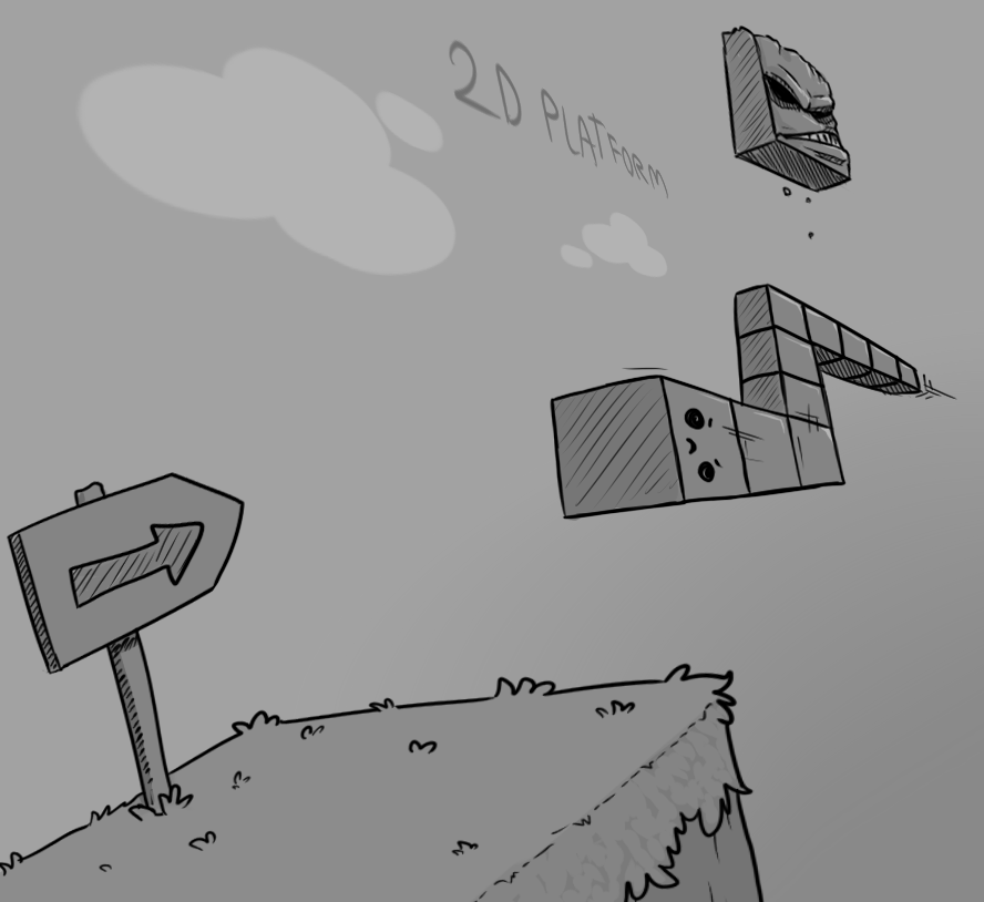 「Day 2 ~ 2D Platform 」Sheepappの漫画