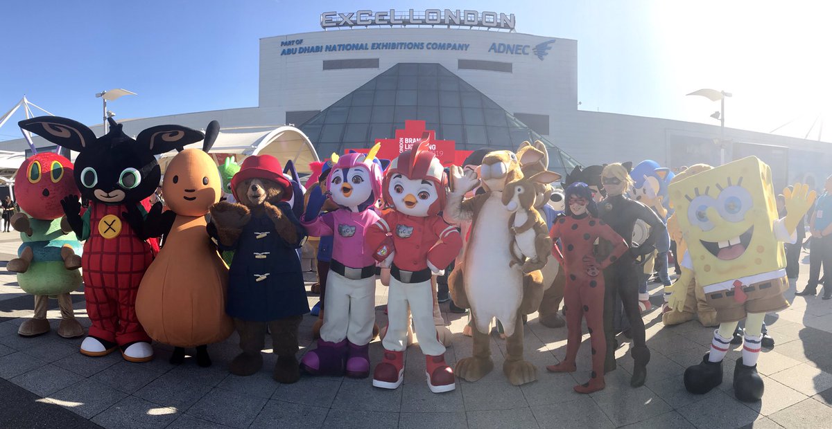 Rainbow Productions @RainbowMascots Timeline, The Visualized Twitter ...