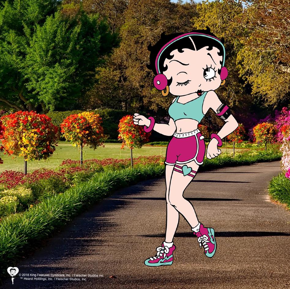 Quote Betty Boop Workout