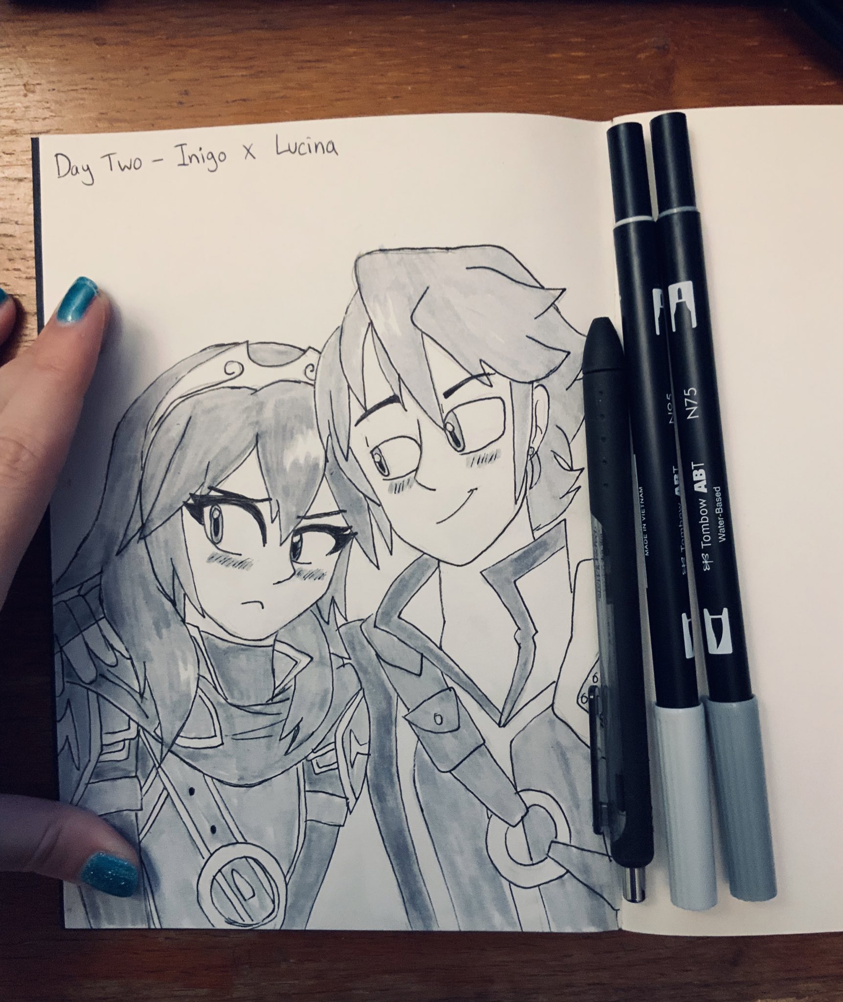 Fire Emblem Awakening Lucina And Inigo