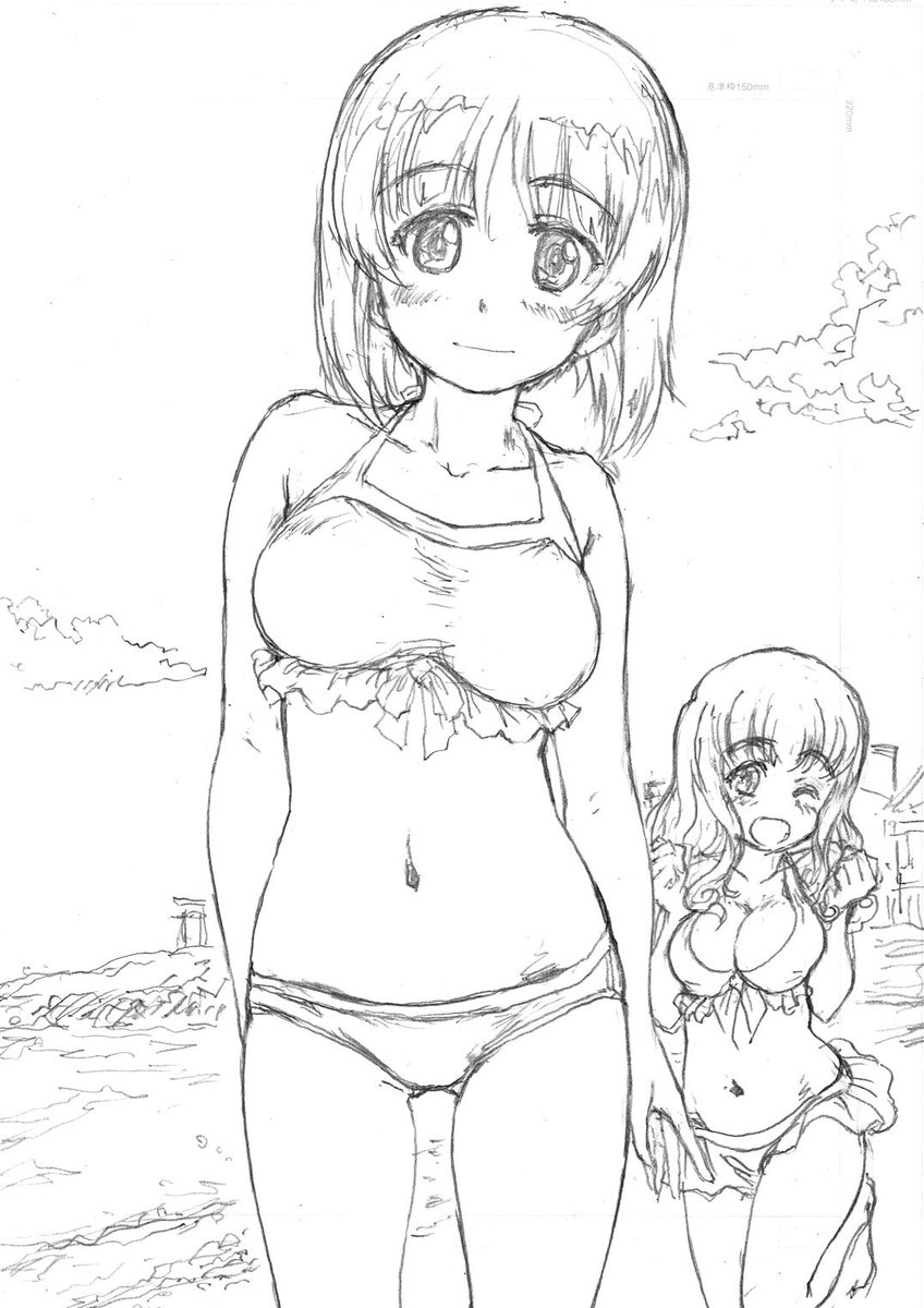 うらやま on Twitter: "ネタが降ってこないので落描き。…