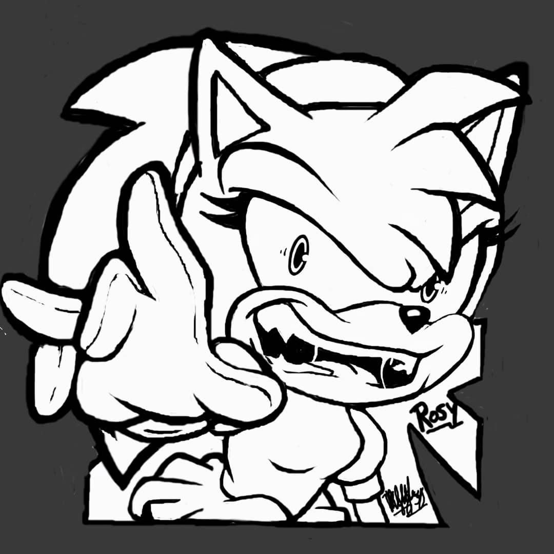 Rosy The Rascal Drawing