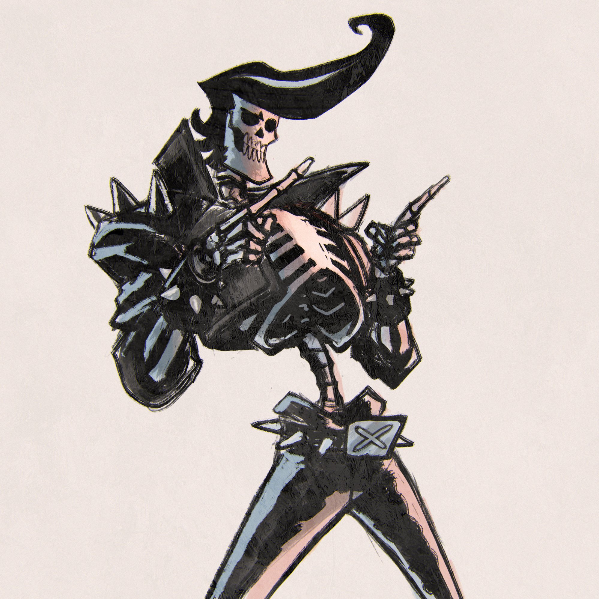Greaser Skeleton