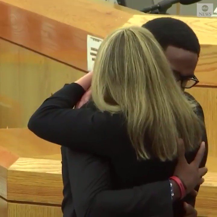 Botham Jean's brother to Amber Guyger: "I forgive you." In a stunning ...