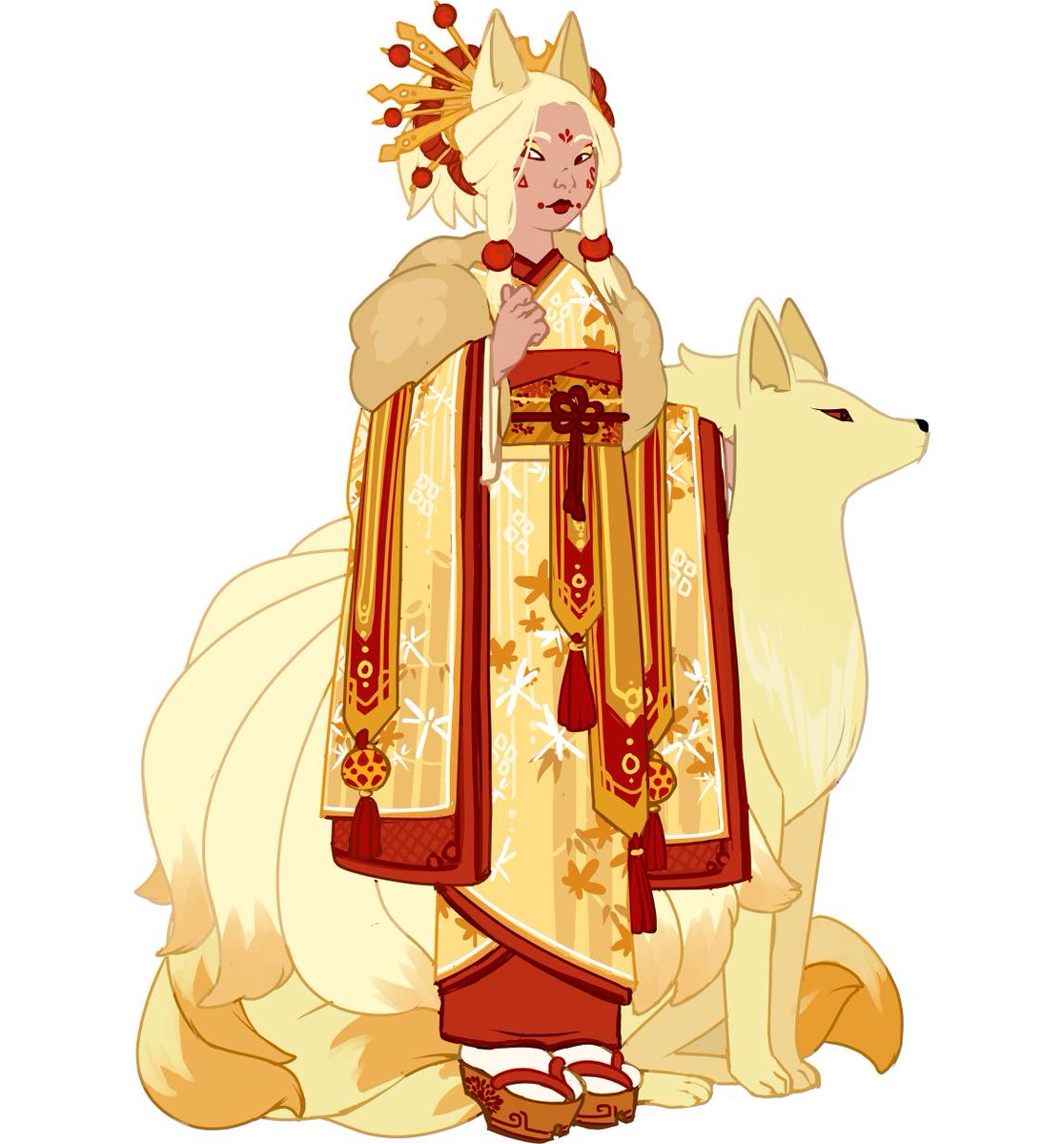 Ninetales Gijinka