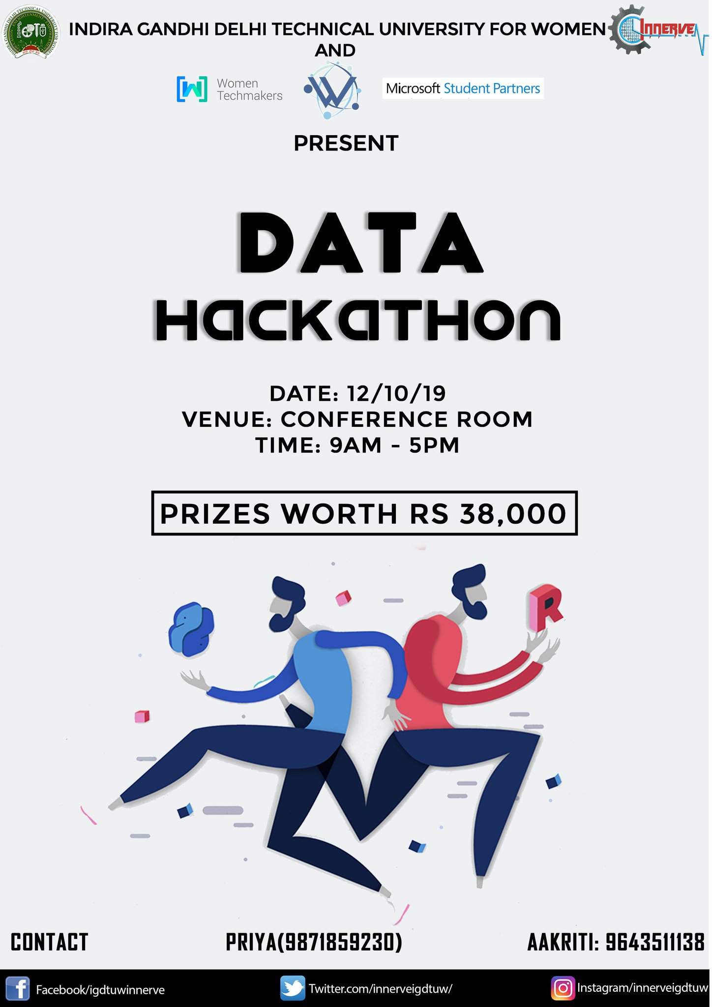 Innerve on Twitter: "Innerve present, our first-ever "Data Hackathon". This event calls for all ...