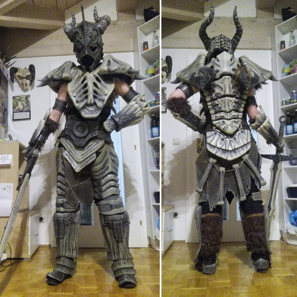 Skyrim Dragon Armor Cosplay