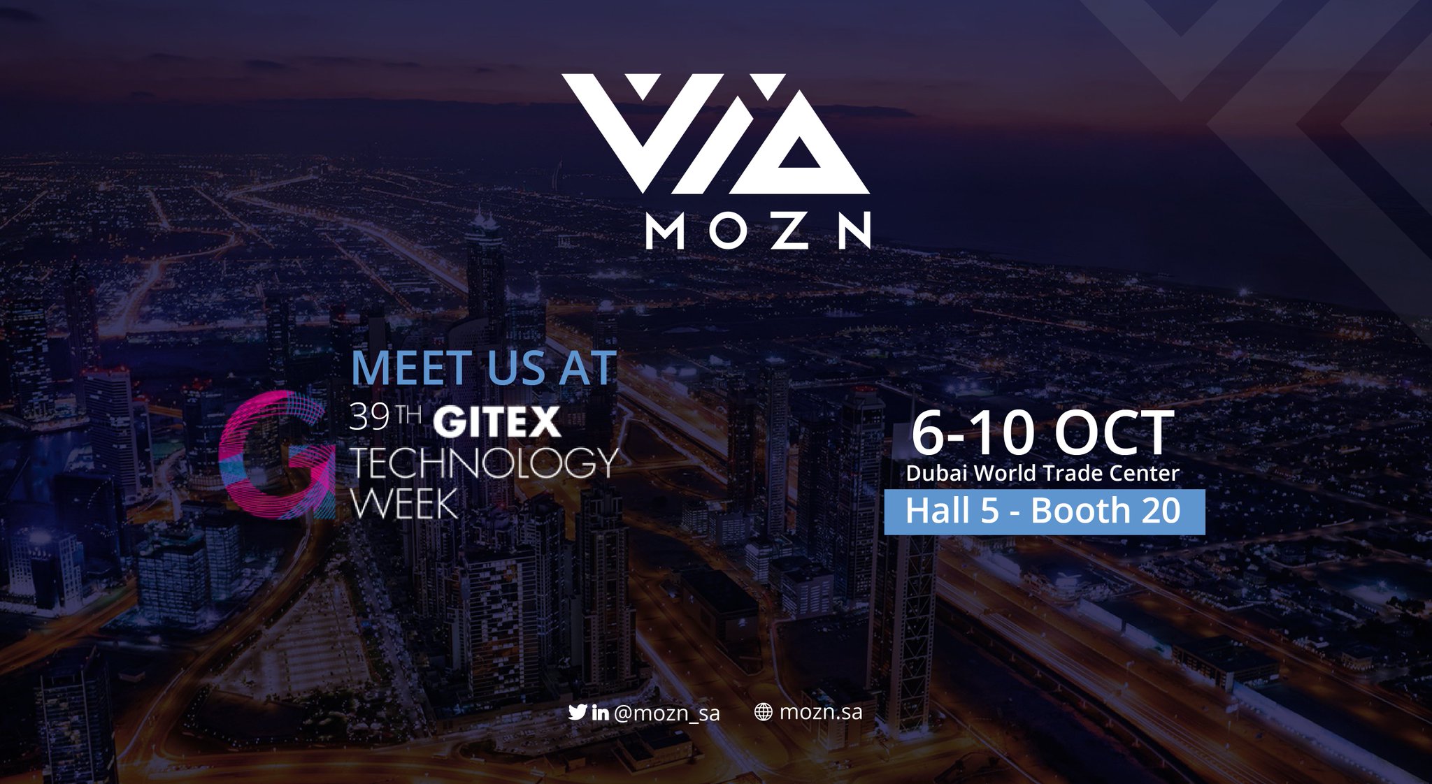 Mozn مُزن on Twitter: "We can't wait to meet you at GITEX Technology Week to explore together ...