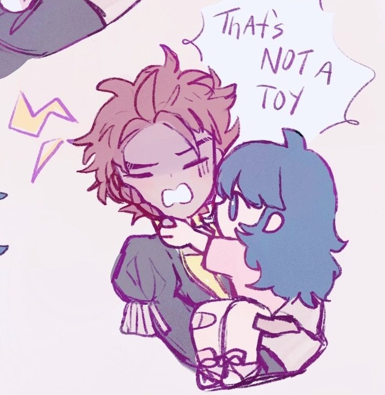 「we've all seen babysitter byleth but what about.. baby bylet」𓆟の漫画