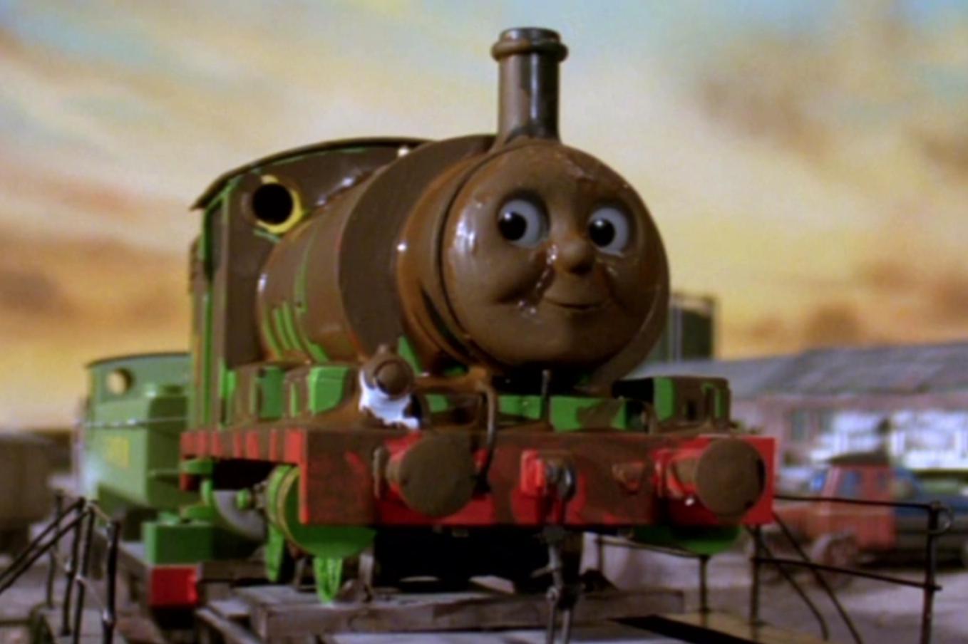 Percy The Train Face