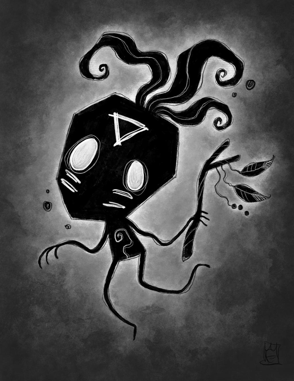 Meljen Art 🐰 on Twitter: "Every night the Wood Sprite emerges from the mossy shadows and dances ...