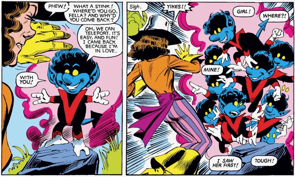 Nightcrawler Marvel Bamf