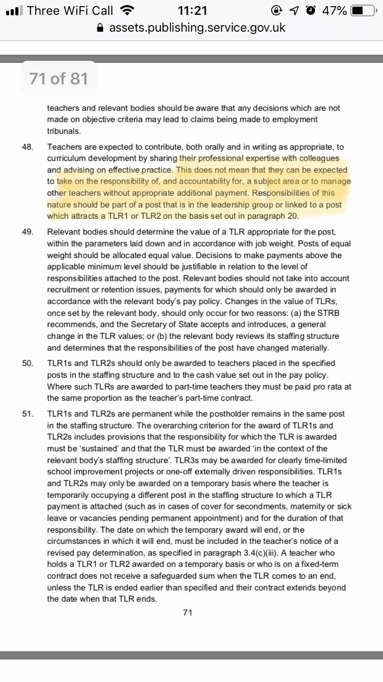 FAQS Teaching & Learning Responsibility Payments (TLRs), 59% OFF