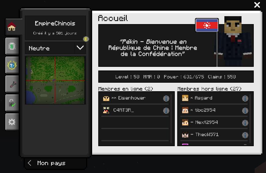 MassiveCore Factions GUI for forge/bukkit | SpigotMC - High Performance ...