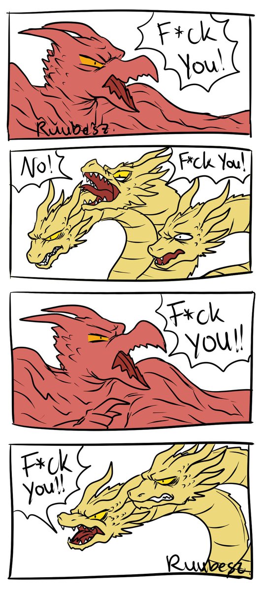 「Godzilla meets Shin godzilla (More undercut) #GodzillaMovie 」Ruubesz ...