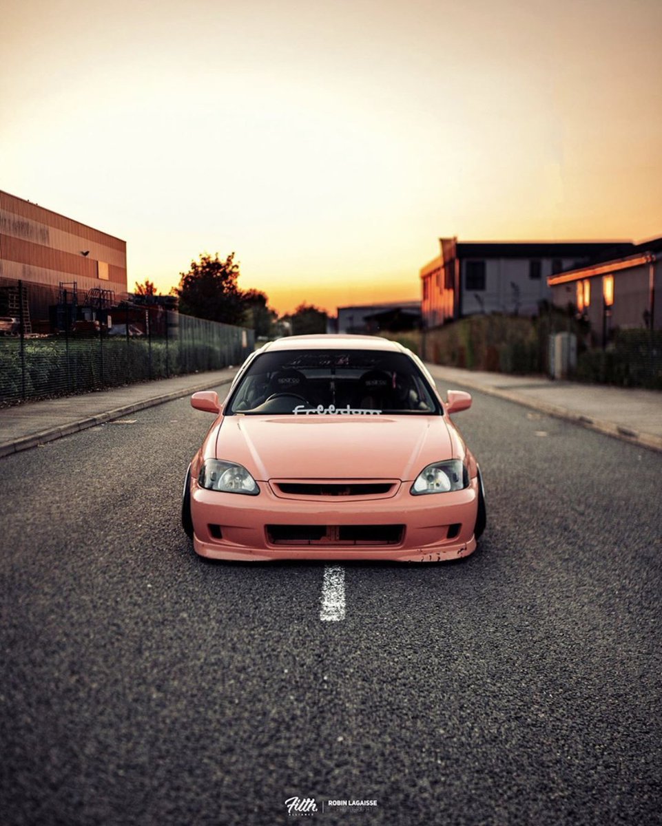 Stanced Ek Hatch Wallpaper