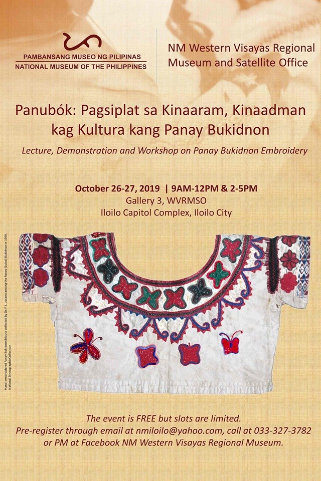 National Museum of the Philippines on Twitter: "The panubók patterns are inspired by their way ...