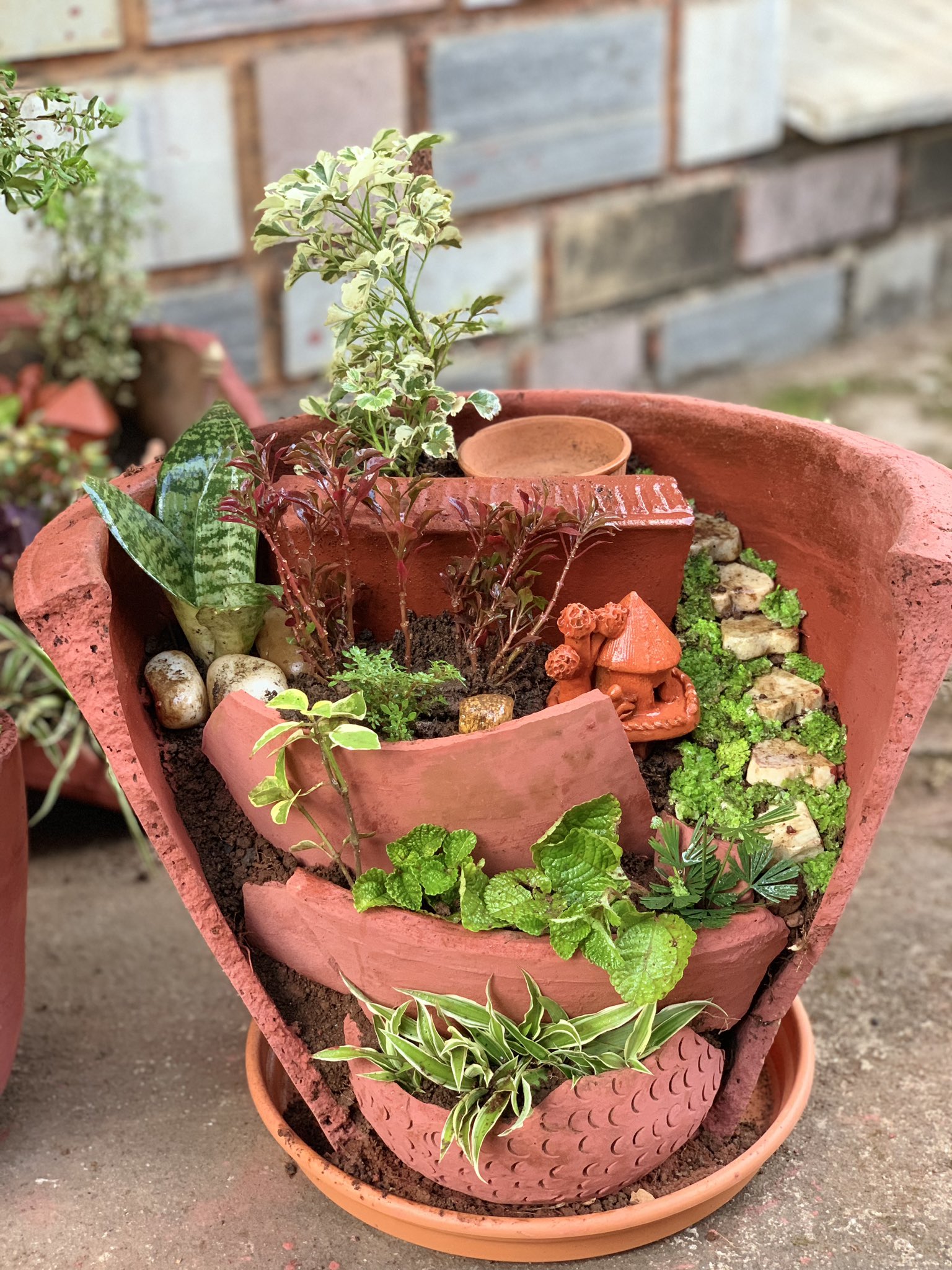 Broken Flower Pot Painting