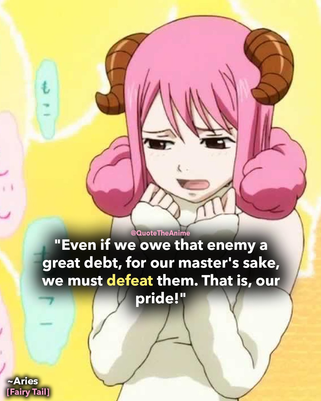 Fairy Tail Taurus Quotes