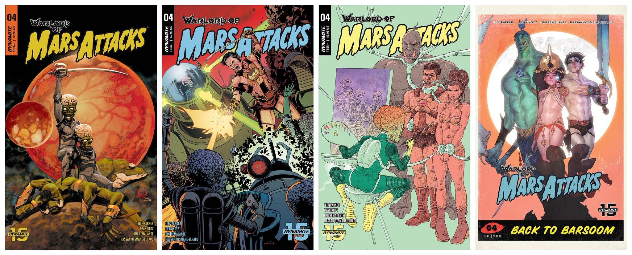 Dynamite on Twitter: "WARLORD OF MARS ATTACKS #4 Back to Barsoom! John and his allies must now ...