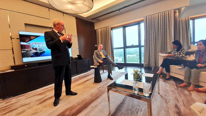 NOW: Craig Smith, President & Managing Director of Marriott $MAR Int'l ...