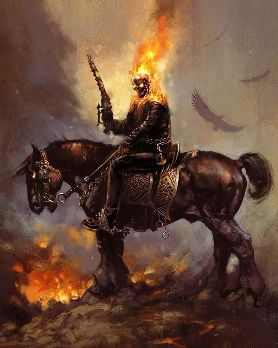 Ghost Rider Horse