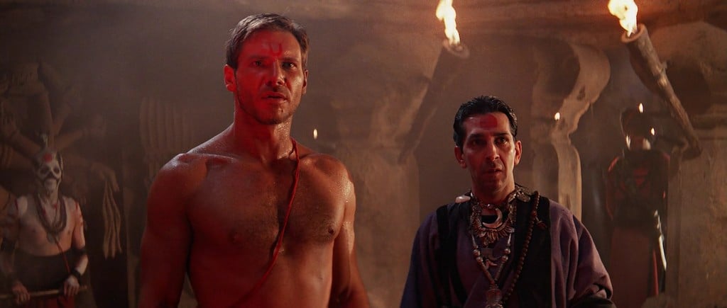 Harrison Ford Temple Of Doom Ripped