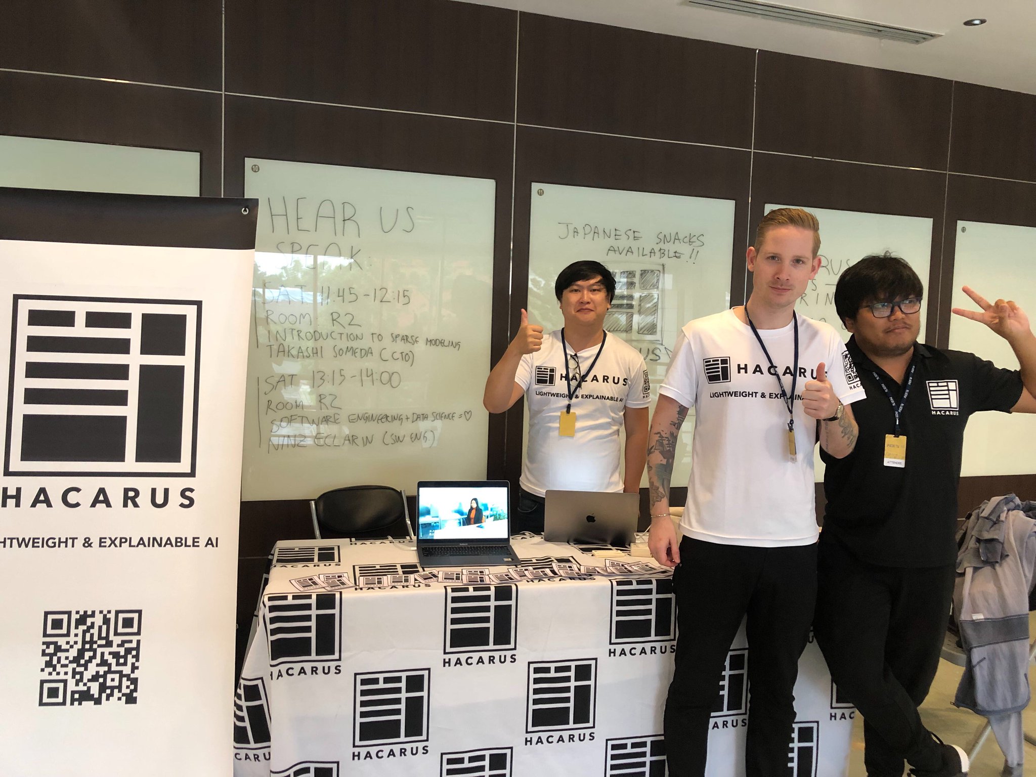 HACARUS on Twitter: "Team Hacarus at PyCon Taiwan this past weekend - thank you again for a ...