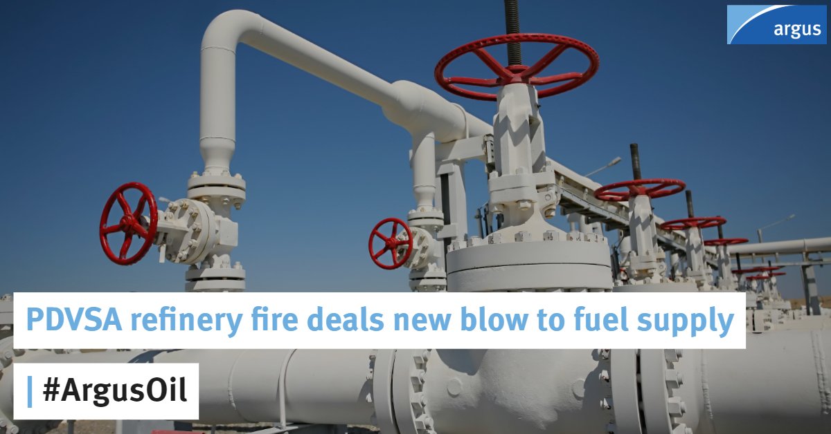 A key processing unit at Venezuela's 635,000 b/d PDVSA Amuay refinery ...