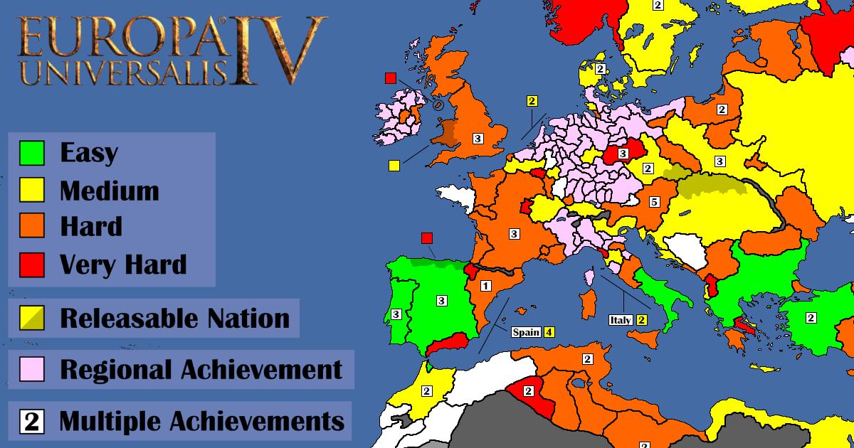 Europa Universalis 4 Map Of Europe