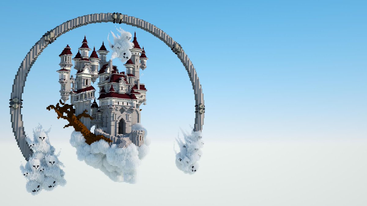 Minecraft Floating Castles