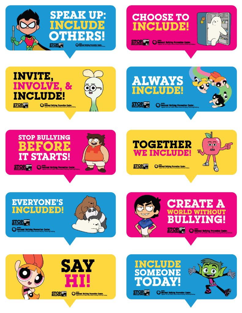 Stop Bullying Pictures Cartoons