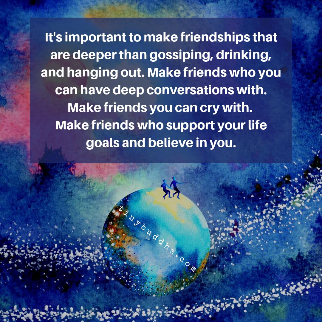 Friends Are Important