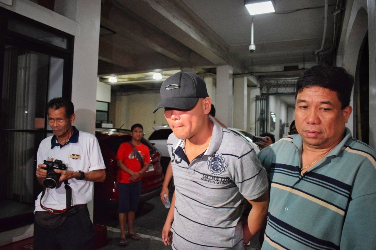 LOOK: Eric Capulong, 46, voluntarily surrendered to Manila City Mayor ...