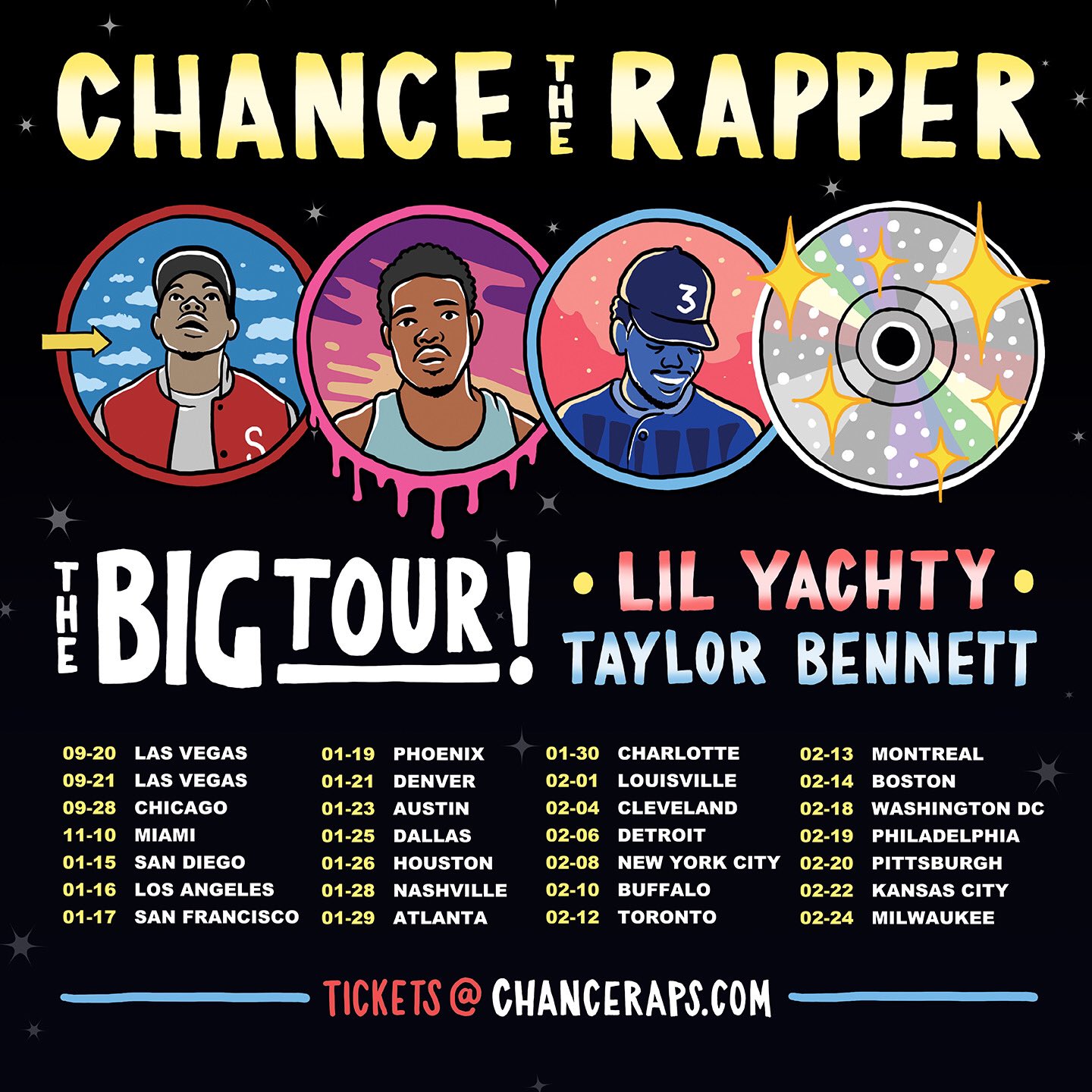 Chance The Rapper Tour