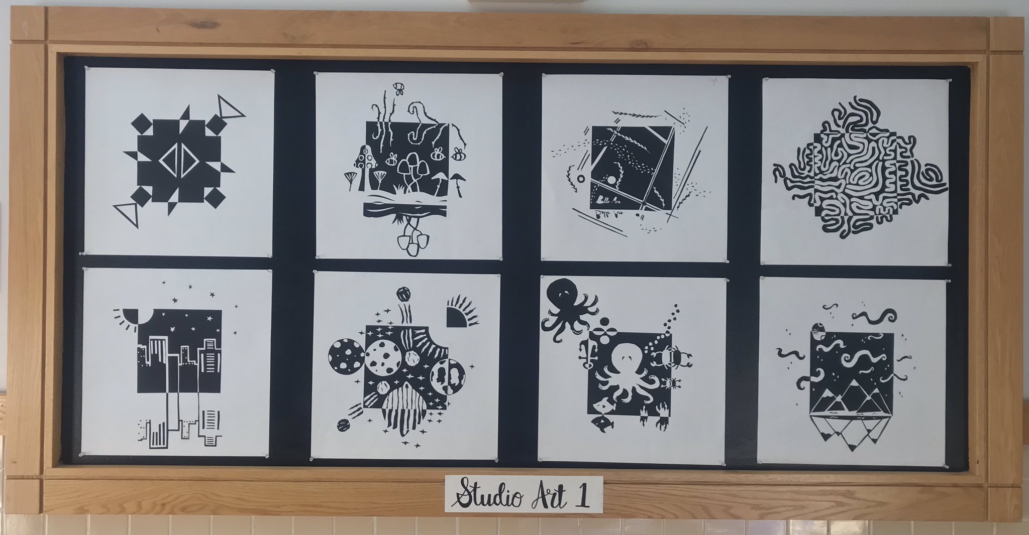 Negative Space Art Projects Patterning Is So Soothing! This Project