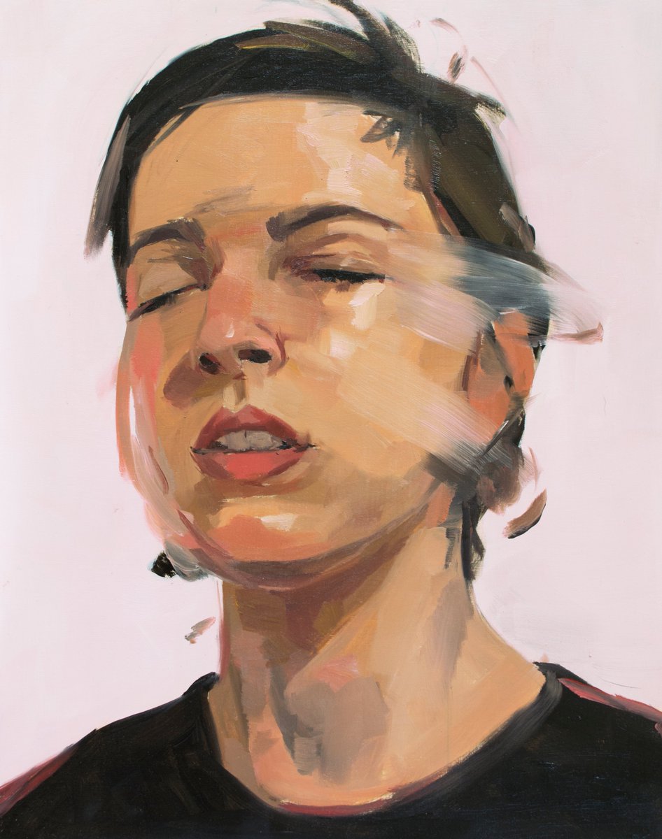 「by the way! I did all of these paintings」|Cat Graffamのイラスト