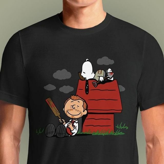 Snoopy Getting Ready For Bed