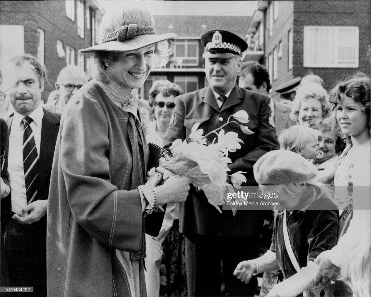 Mace on Twitter: "RT @RoyaleVision: "Princess Alexandra unveiled plaque at the units. Visit to N ...